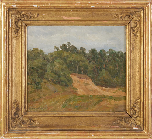 OLOF HERMELIN. Naturstudie. Konst - Måleri - Auctionet