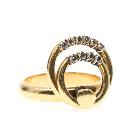 RING, Portugal, 19.2K gold, movable rings. Jewellery & Gemstones ...