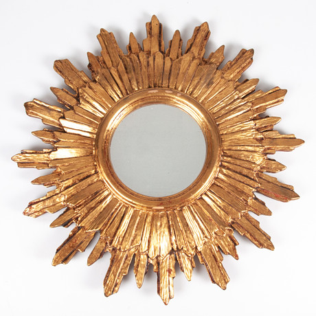 SUN MIRROR, 1900s. Mirrors - Auctionet