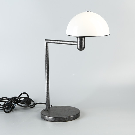 BORDSLAMPA, stomme av patinerad metall, "Bill", Per Sundstedt för Zero ...