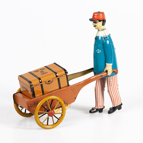 Jim The Walking Trolleyman Nr. 185 von Stock, c. 1925. Spielzeug ...