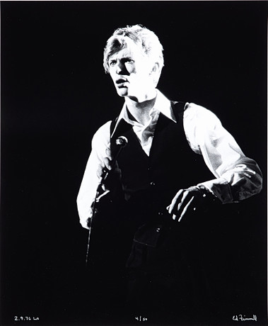 ED FINNELL. David Bowie as "The Thin White Duke", Los Angeles, February ...