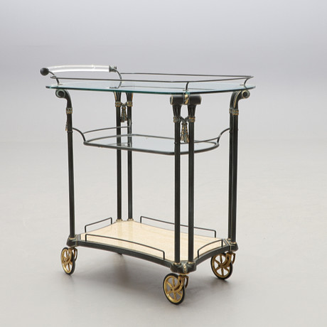 SERVING WAGON, end of the 20th century. Furniture - Other - Auctionet