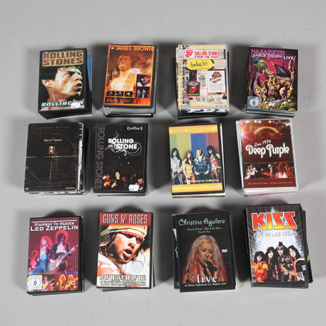 DVD-filmer musik ca 70 stycken. Övrigt - Övrigt - Auctionet