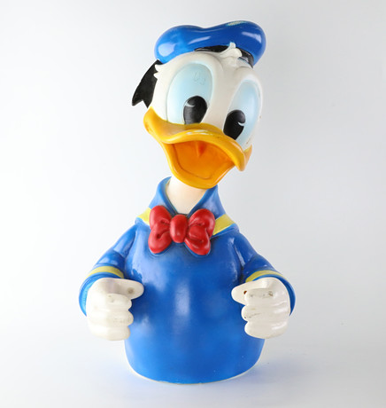 FIGURIN, plast, Kalle Anka, The Walt Disney Company, 1900-talets andra ...