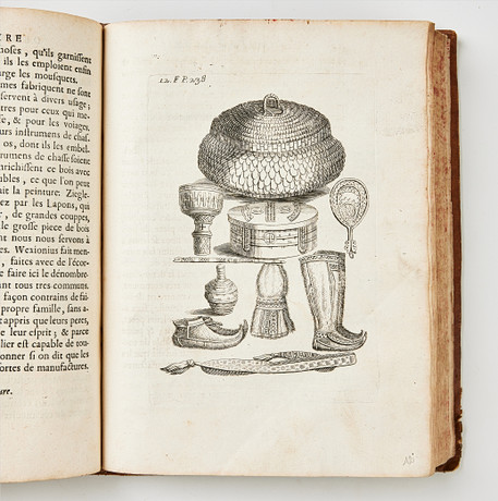 FAMOUS WORK ON LAPLAND BY SCHEFFERUS, Histoire de la Laponie, 1678 ...