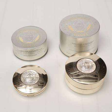 POWDER BOXES, Versace, new condition, 2 pieces. Miscellaneous ...