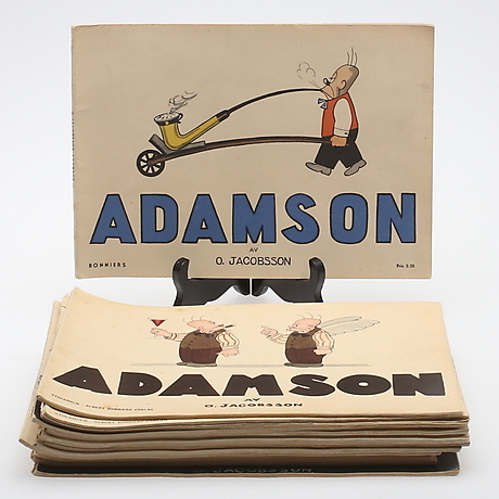 SARJASANLEHTEET, 17 kpl, Adamson, O. Jacobson, 1900-luvun ensimmäinen ...