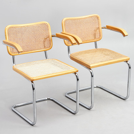 ARMCHAIRS, 1 pair, Bauhaus model, Made in Italy. Furniture - Armchairs ...