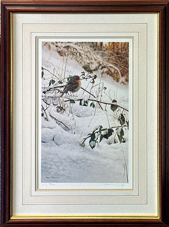 STEVEN TOWNSEND. 'TYST MOMEMT' LITOGRAFI, BEGRÄNSAD UPPLAGA. Konst ...