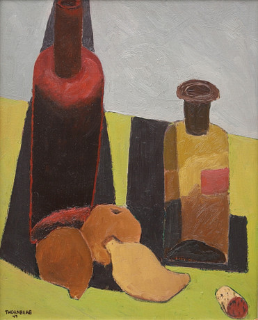 RUDOLF THORNBERG (1887-1966). Still life, oil on Board. Art - Paintings ...