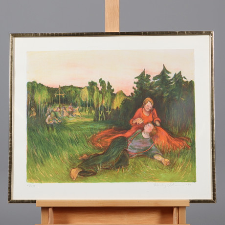 ELSE-MAJ JOHANSSON. LITHOGRAPHY, signed and numbered 75/250. Art ...