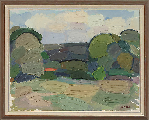 BENGT CRANTZ. Landscape, oil on canvas, signed. Art - Paintings - Auctionet