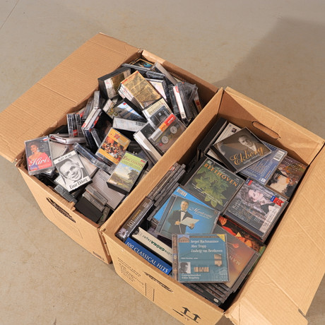 CDs AND CASSETTE TAPES, classical music, large A Collection ...