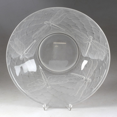 DISH, glass, Art Deco, possibly Josef Inwald, Barolac Glass, Czech ...