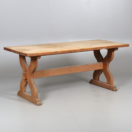 BOCKBORD, furu, 1900-tal. Möbler - Bord - Auctionet