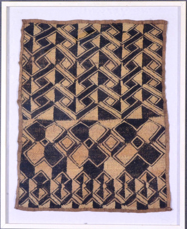RAFIA TEXTILE, Cuban people, first half of the 20th century. Tribal art ...
