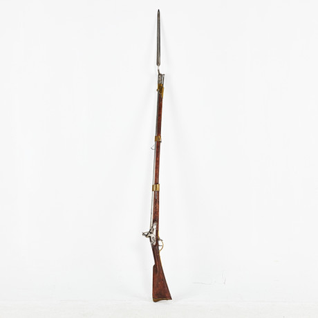 FLINTLÅSGEVÄR, Sweden, early 19th century, probably m/1815. Weapons ...