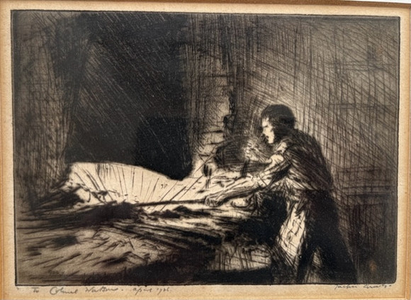 JOSEPH GRAY (1890-1962). THE FORGE. Art - Engravings & Prints - Auctionet