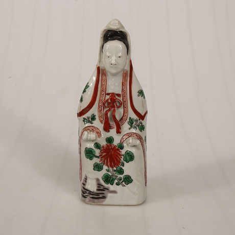 FIGURE, porcelain, Guanyin, China/Japan, first half of the 18th century ...