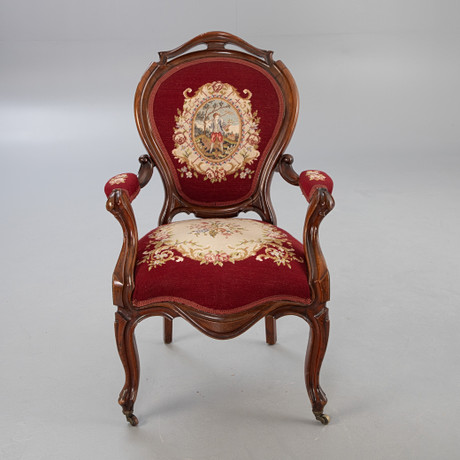Louis Philippe armchair, Germany, 2nd century half of the 19th century ...