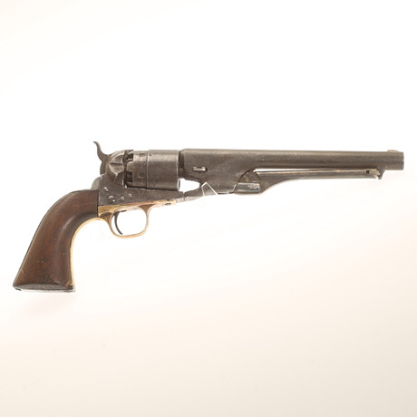 BLOCK LOCK REVOLVER, Colt 1860 Army, USA, 1861. Weapons & Militaria ...