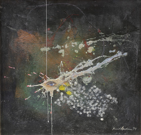 KNUD ANDERSEN. Composition, oil on canvas, signed and dated. Art ...