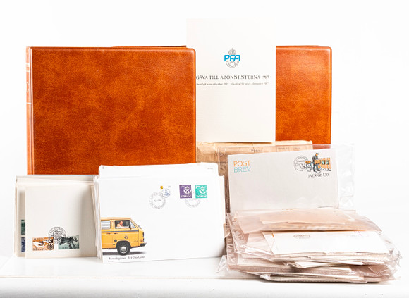 FIRST DAY LETTERS, collection. Coins, Medals & Stamps - Stamps - Auctionet