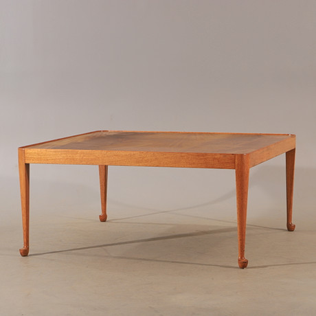 JOSEF FRANK. Coffee table, "Diplomat", pyramid mahogany, Firma Svenskt ...