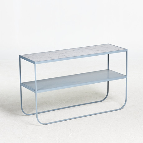 BROBERG & RIDDERSTRALE, "Tati console", side table, for Asplund, blue ...