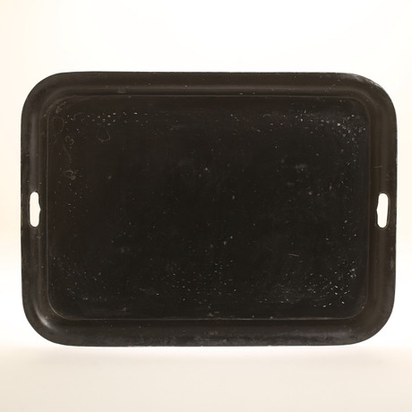 BRICKA, metall, 1800-tal. Silver & Metall - Övriga metallföremål ...