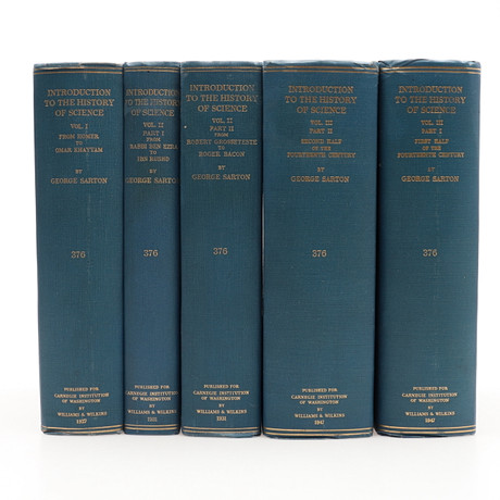 LA OBRA MAESTRA DE GEORGE SARTON INTRODUCCIÓN A LA HISTORIA DE LA ...