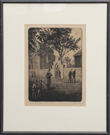 EMIL ÅBERG. THE MUSEUM OF CULTURAL HISTORY AT ADELGATAN, LUND. Art ...