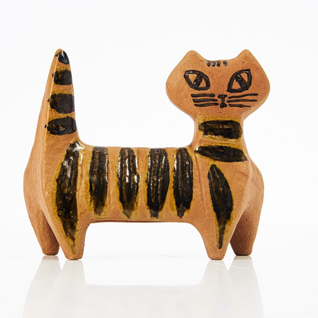 LISA LARSON. figurin, ur serien "Lilla zoo", Gustavsberg, i produktion ...