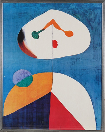 PLANSCH, Joan Miró, exhibition at Orsanmichele, Firenze, 1979. Art ...