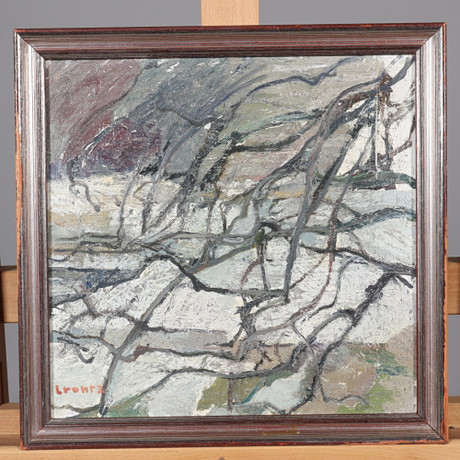 BENGT CRANTZ. OIL ON Board signed. Art - Paintings - Auctionet