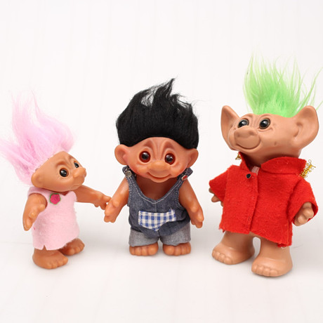 TROLL, Thomas Dam, Danmark, 2 stycken samt ett kina. Leksaker ...