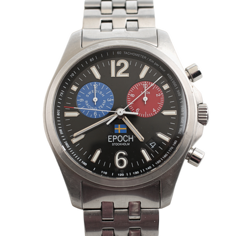 WRIST WATCH, Epoch Stockholm, Racing Chronograph, quartz, 2006. Clocks ...