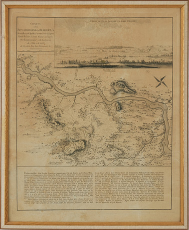 THE SWEDISH-RUSSIAN WAR. ROSE. Charter of the situations at Wärrelä ...