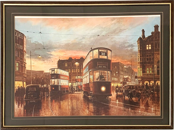 DON BRECKON. LONDON TRAMS PRINTS. Art - Other - Auctionet