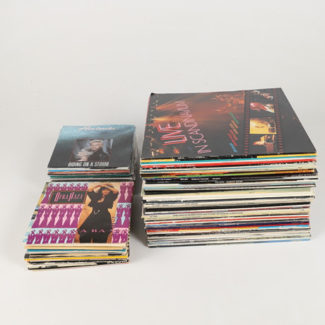 LP- SAMT EP-SKIVOR, 108 stycken. Övrigt - Övrigt - Auctionet