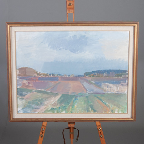 LARS FALK. Olja på duk, Landskap,Signerad, 62x80 cm. Konst - Måleri ...