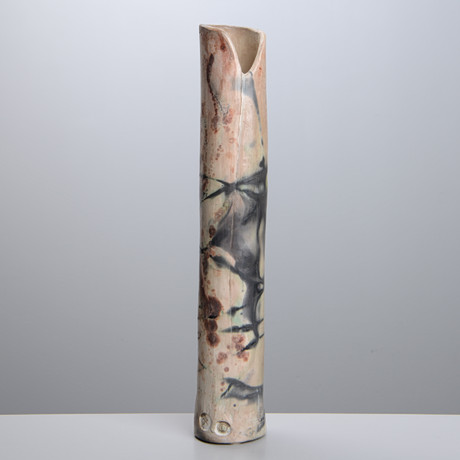 DAN LEONETTE. VAS, "Sawdust", stengods, signerad. Keramik & Porslin ...