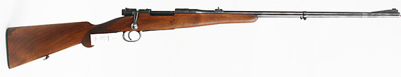BULLET RIFLE, Swedish, Repeater, made by Husqvarna, model 46, caliber 9 ...