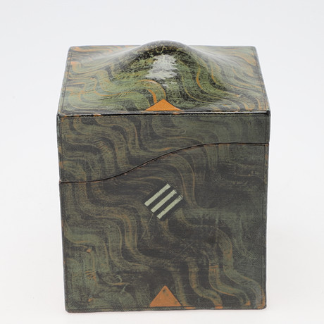INGRID MORTENSEN (1941-2015). keramik, box, 1989, Norge, signerad ...