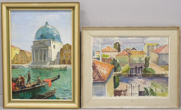 KNUT NORMAN. OIL ON CANVAS AND NAP FRANKE, OIL ON CANVAS. Art ...