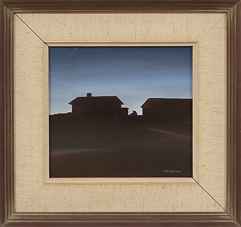 SVEN RINMAN. Landscape scenes, 3 pcs, oil on Board, signed. Art ...