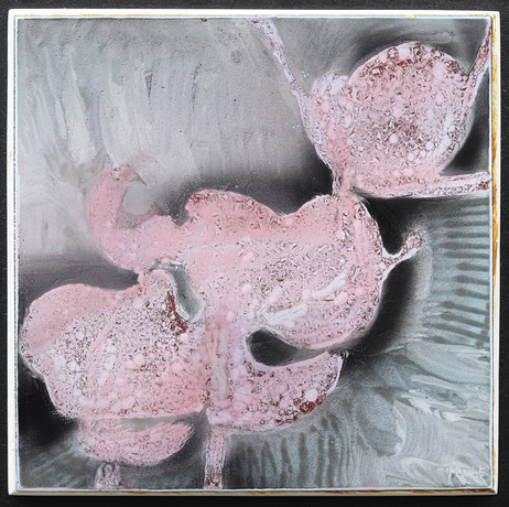TORSTEN HULT. "Gilt leaves", enamel and copper, signed. Art - Paintings ...