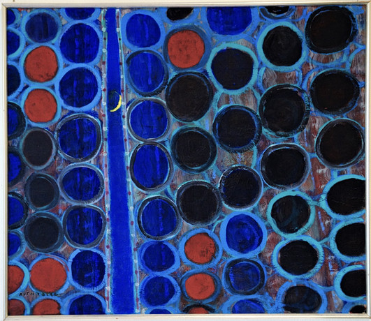 ANDERS THYBERG. oil on canvas, "alone on stage", signed. Art ...