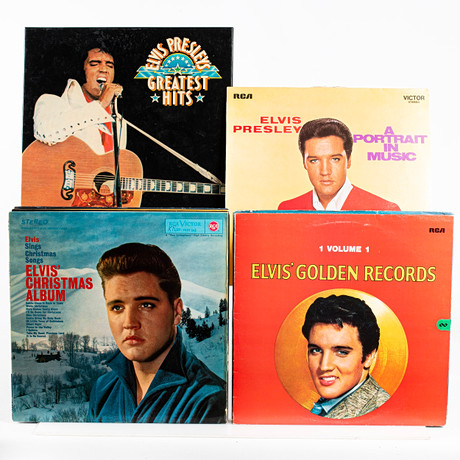 LP-SKIVOR, 14 st, Elvis Presley. Övrigt - Övrigt - Auctionet